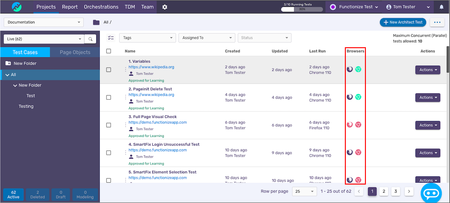 Debugging And Diagnosing Failed Test Cases Functionize