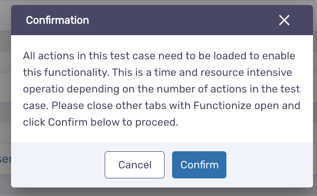 Bulk Actions In Test Cases Functionize
